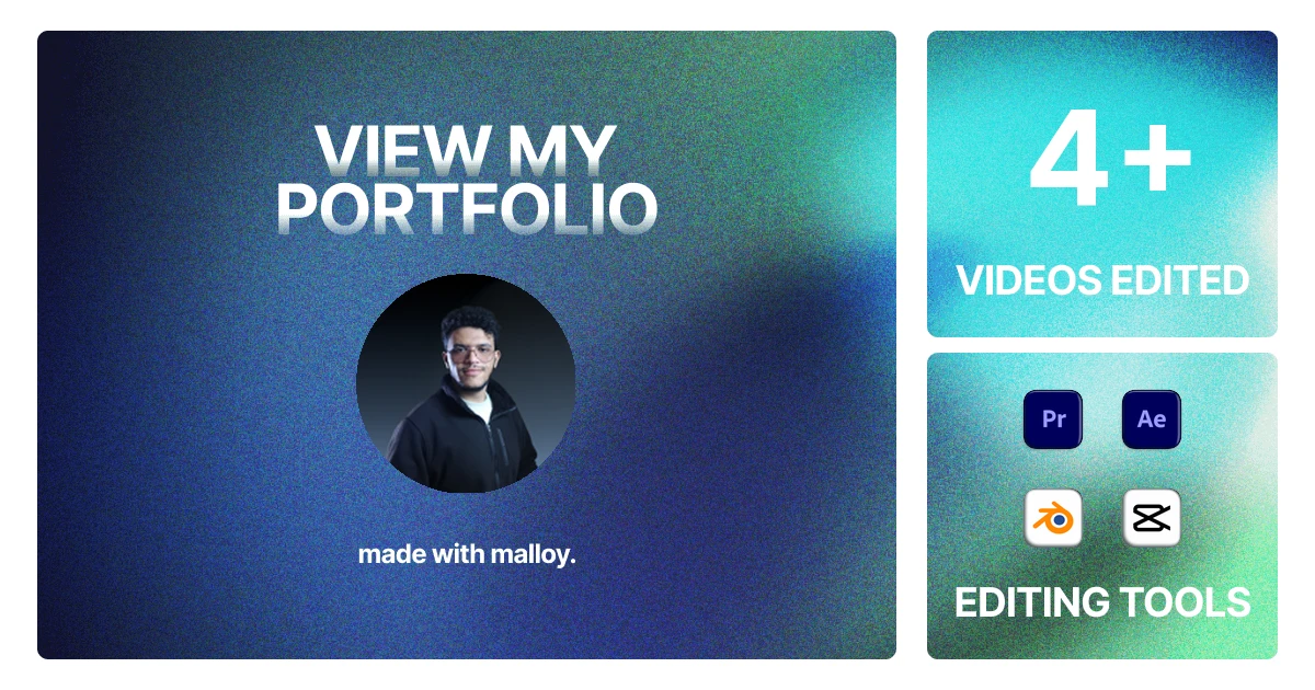Ahmed kamel | Video Editor Portfolio