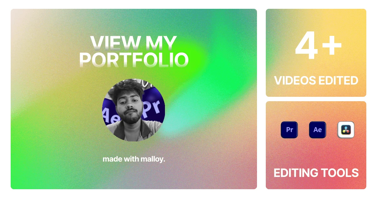 Alok Mandal | Video Editor Portfolio