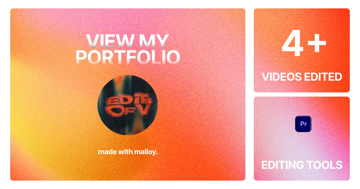 Vimal Jose | Video Editor Portfolio