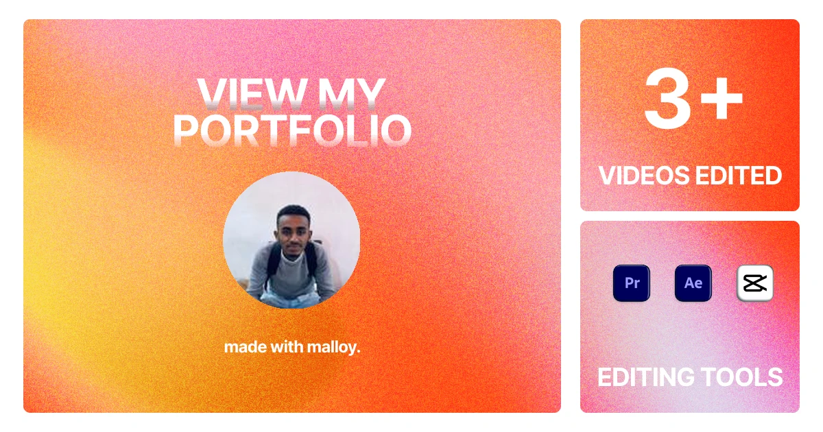 eyob paulos | Video Editor Portfolio