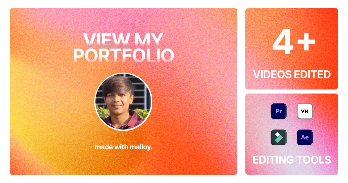 Uttam Makadiya | Video Editor Portfolio